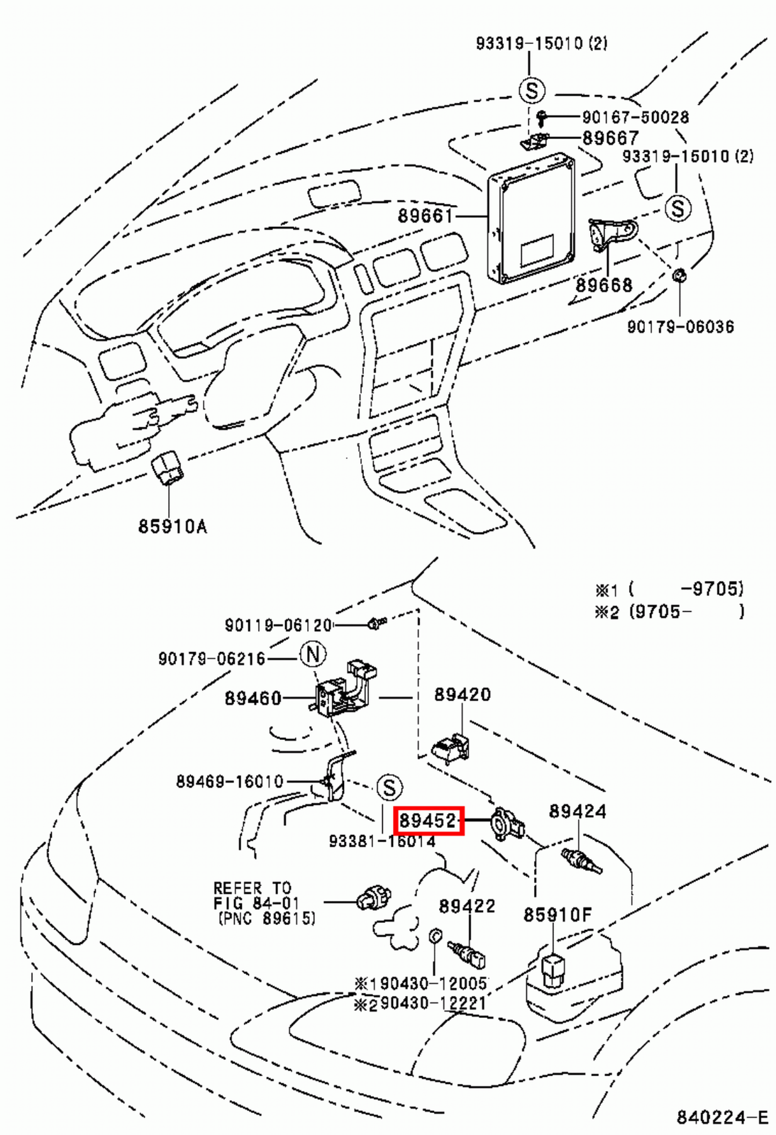 Genuine Hilux RN106 LN112 LN108 KZN165 1KZ 2L 22R E Throttle Position ...