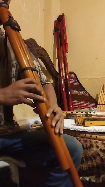 Triple Contrabass Flute