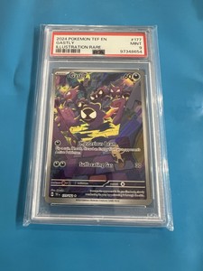 Gastly 2024 Scarlet & Violet: Temporal Forces #177/162 Illustration ...