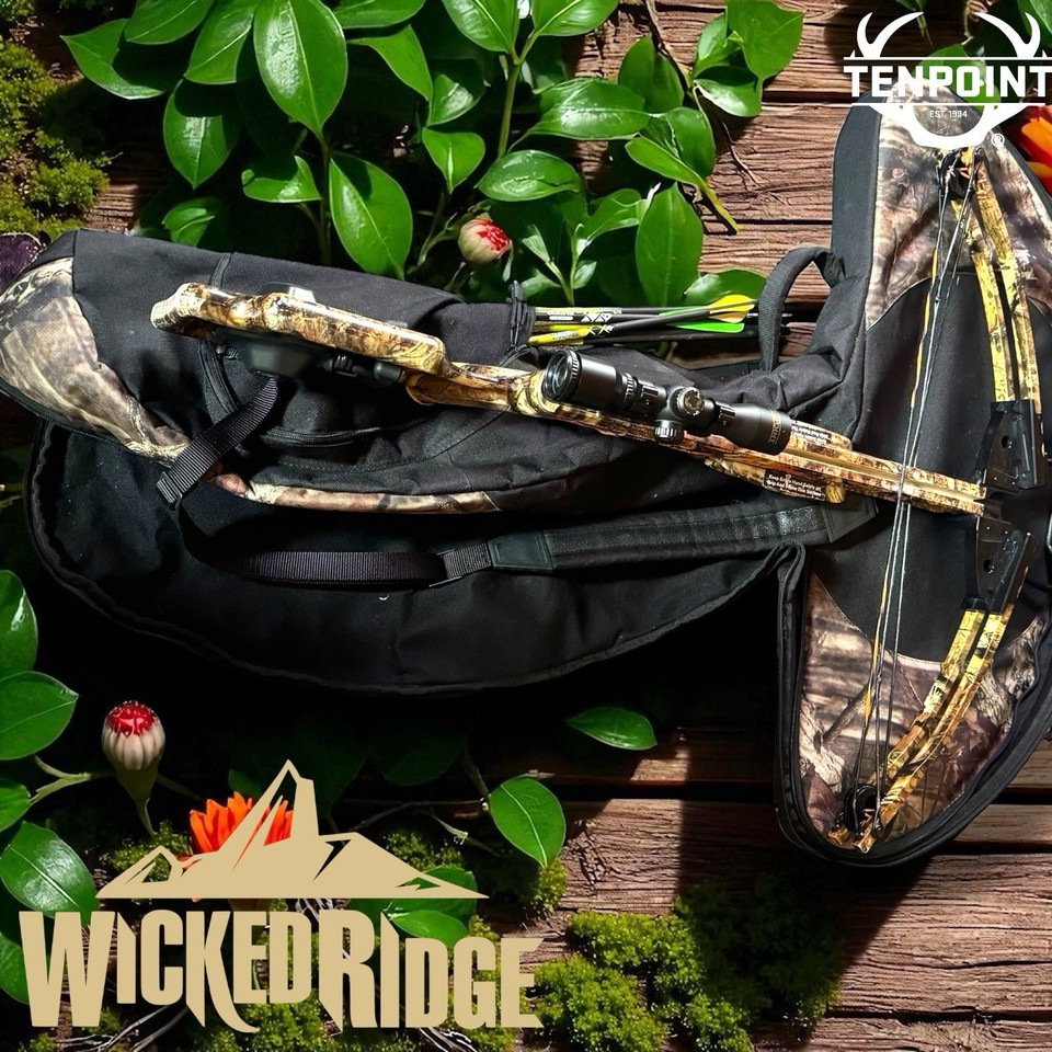 Wicked Ridge 10-Point Invader HP Crossbow + Case & 12 Arrows Made in ...