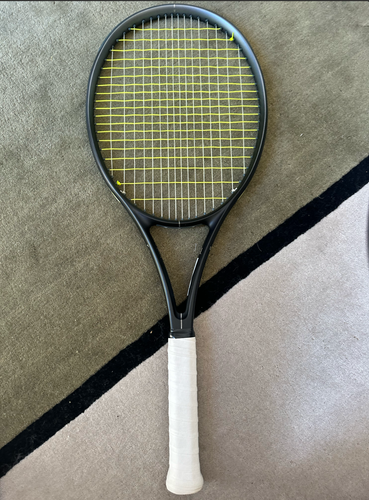 RF 01 Tennis Racket 3/8 Grip. 300 g. Strung with Natural Gut. | eBay