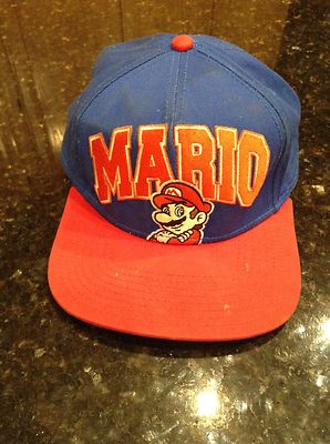 Super Mario Brothers Baseball Cap Nintendo Size Youth Adjustable 2013 ...