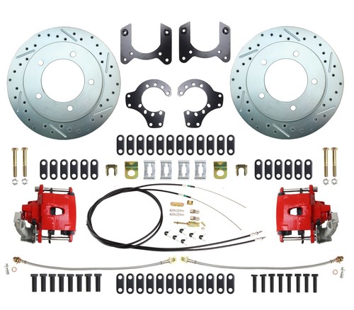 1980-1996 Ford Bronco / F-150 8.8 Rear Disc Brake Conversion, E-Brake ...