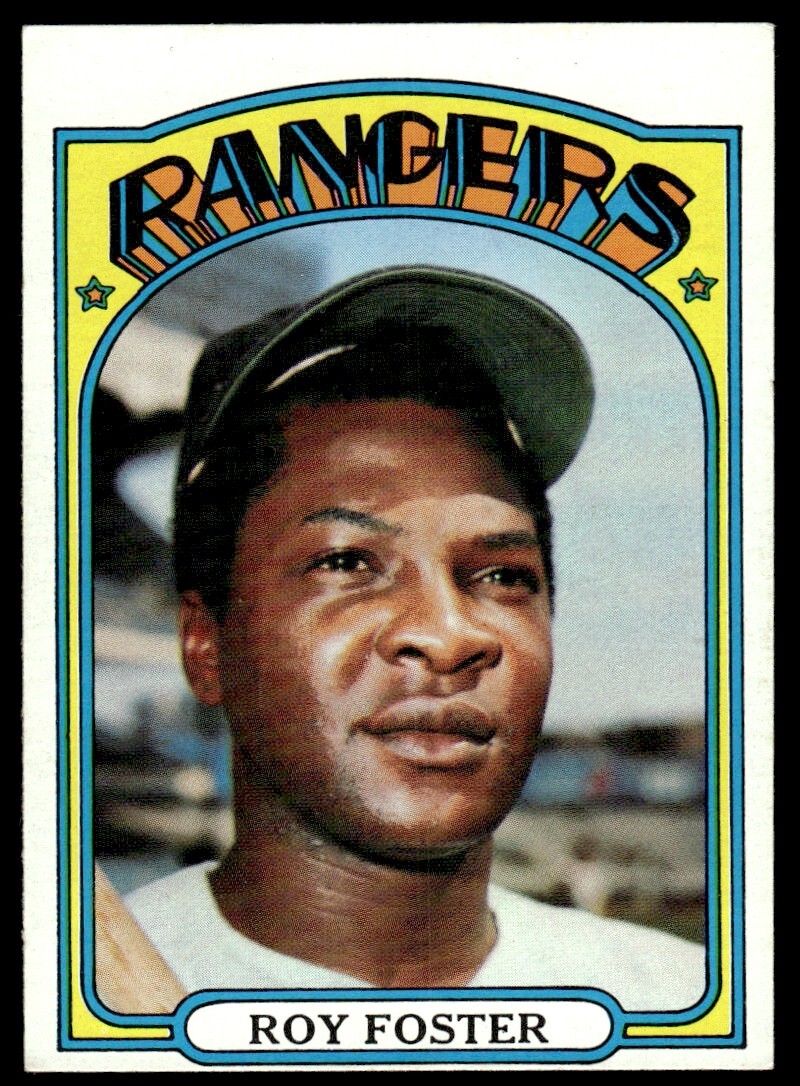 1972 Topps Roy Foster Texas Rangers #329 | eBay