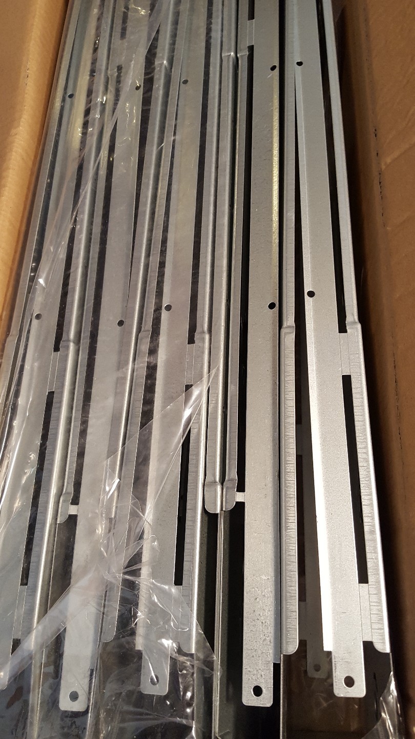 Steel City Vertical Floor Mount Box Support Bracket w/ Horizontal ...