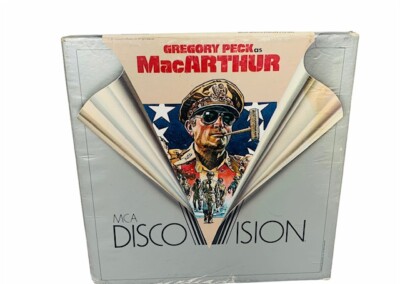 Macarthur Gregory Peck 1978 Laser Disc Video laserdisc discovision ...