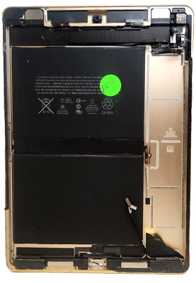 Apple iPad Pro 9.7 (2016) Gold - Rear Housing/Frame/Battery *FOR PARTS ...