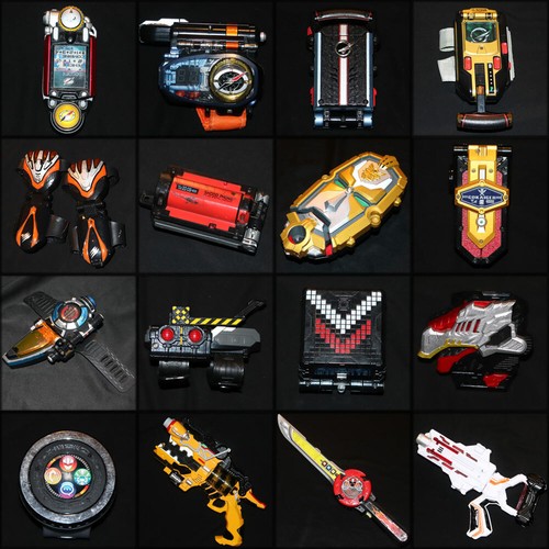 POWER RANGERS SUPER SENTAI Henshin Morpher Item Brace DX BANDAI Japan ...