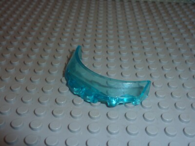 LEGO TrLtBlue Windscreen 3 x 6 x 1 Curved ref 62360 Set 60167/4430 ...