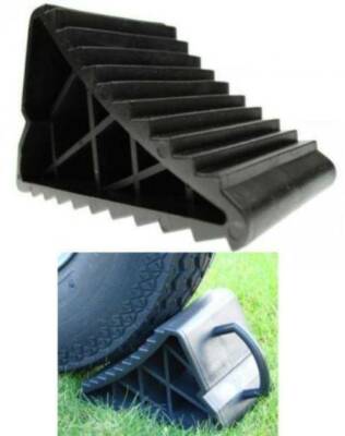 MAYPOLE SAFETY PARKING WHEEL CHOCK BLOCKS X2 FOR CARAVAN / TRAILER ...