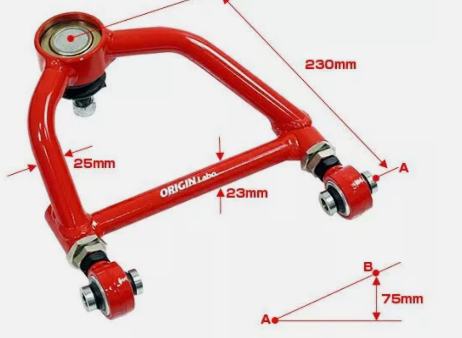 ORIGIN Labo Rear upper arm For TOYOTA Mark II JZX100 | eBay