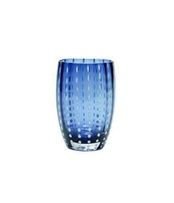 Zafferano Perle Glass Beverage Set-6 | Grey Blue | eBay