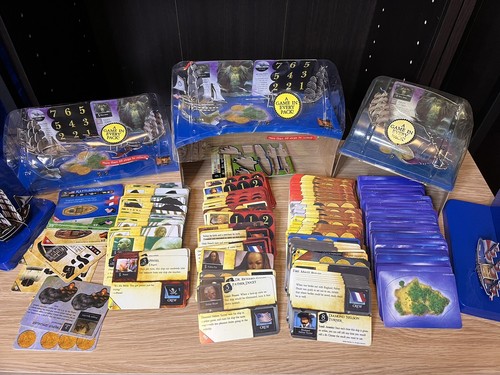 Huge Lot Of Pirates CSG Cards, Displays, Punched & Unpunched Cards ...