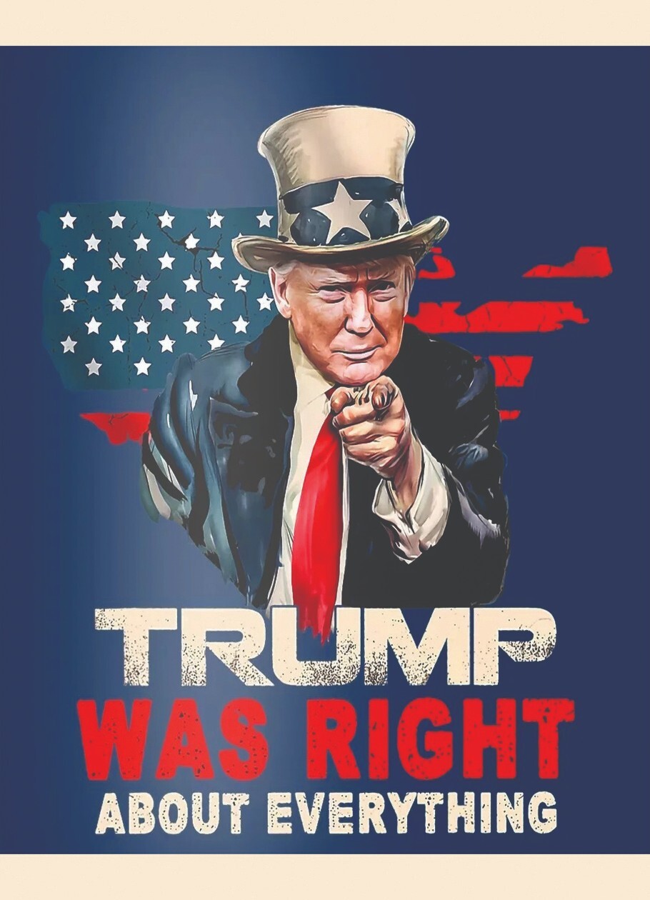 DONALD TRUMP CUSTOM ART CARD - TRUMP WAS RIGHT | eBay