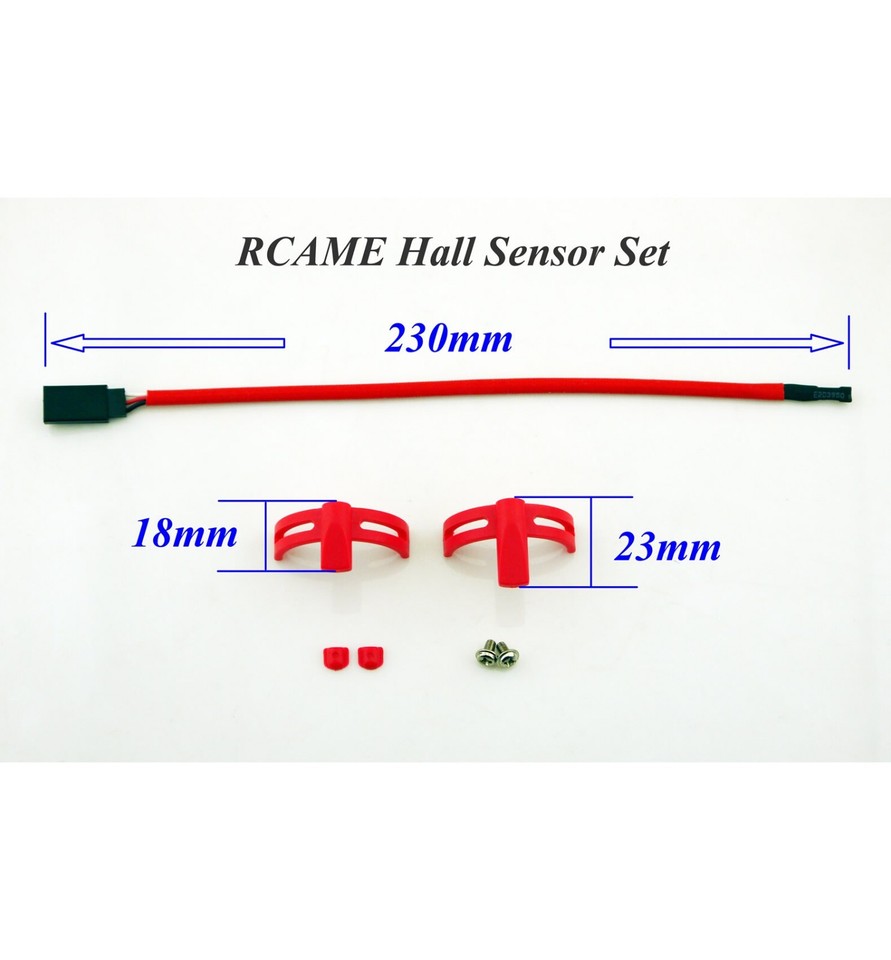 Rcexl Ignition CDI w/ Hall Sensor & 1/4-32 Spark Plug Gas Engine RC ...