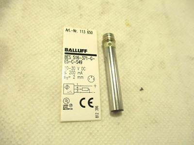 NEW BALLUFF BES-516-371-G-E5-C-S49 INDUCTIVE PROXIMITY | eBay