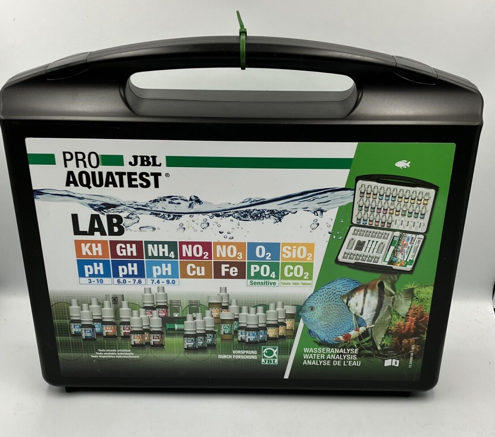 JBL ProAquaTest Lab Water Test Case with 14 Tests and Accessories for ...