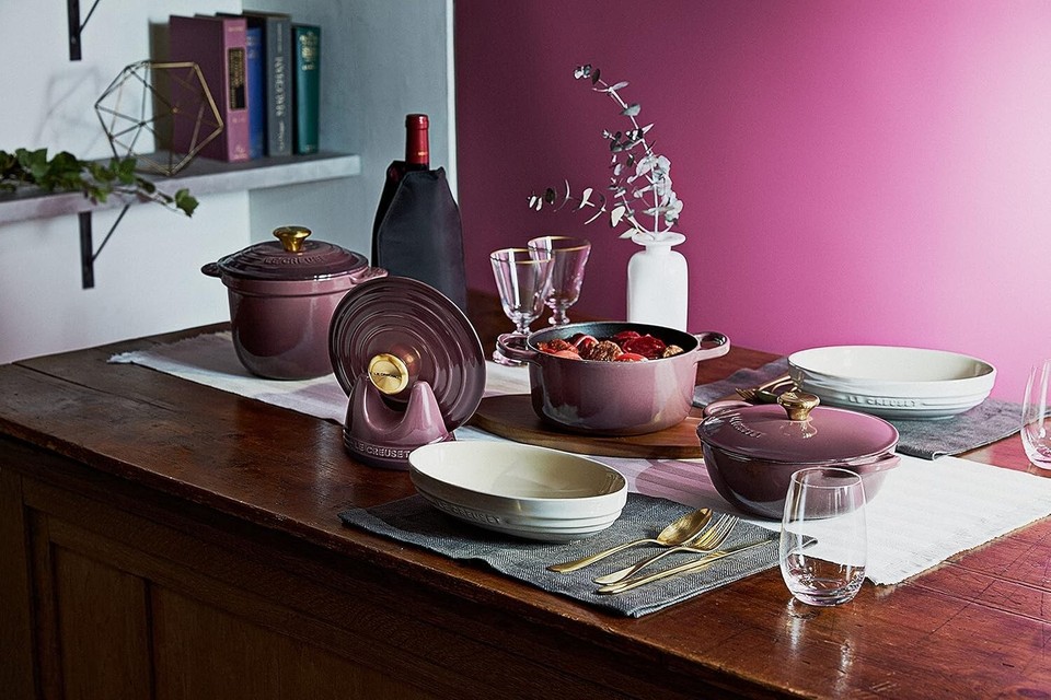 Le Creuset Cast Enamel Pot Signature Cocotte Rondo figs 8.7 inches | eBay