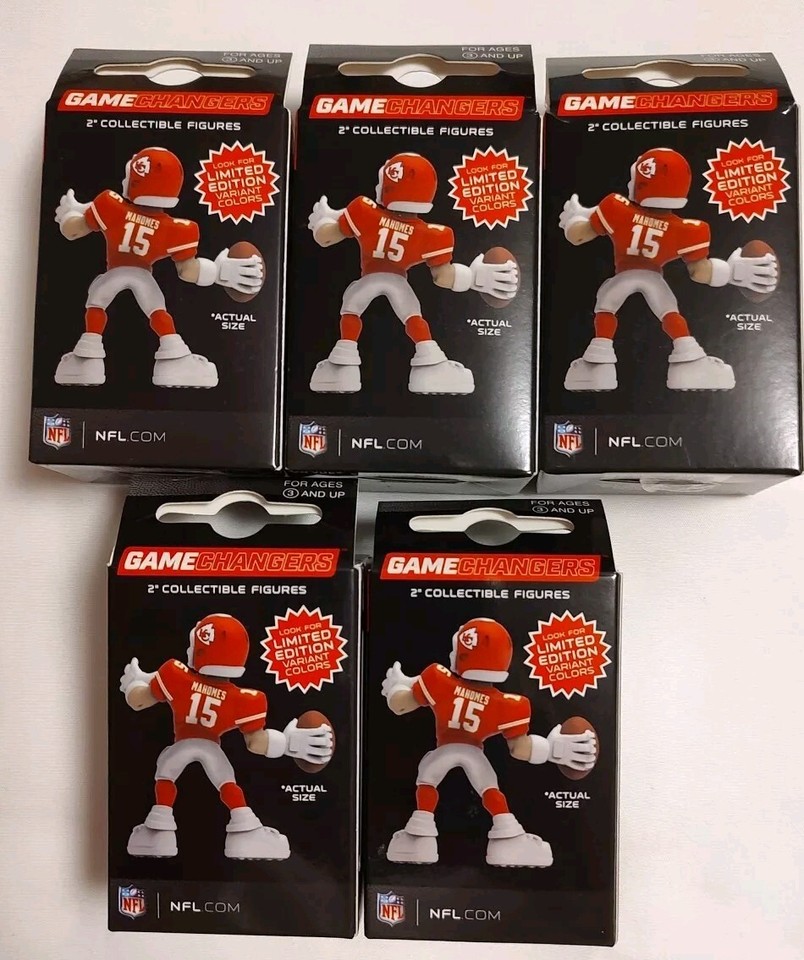 NFL Game Changers Series 1. 2" Figures With Box. 5 Blind Boxes | eBay