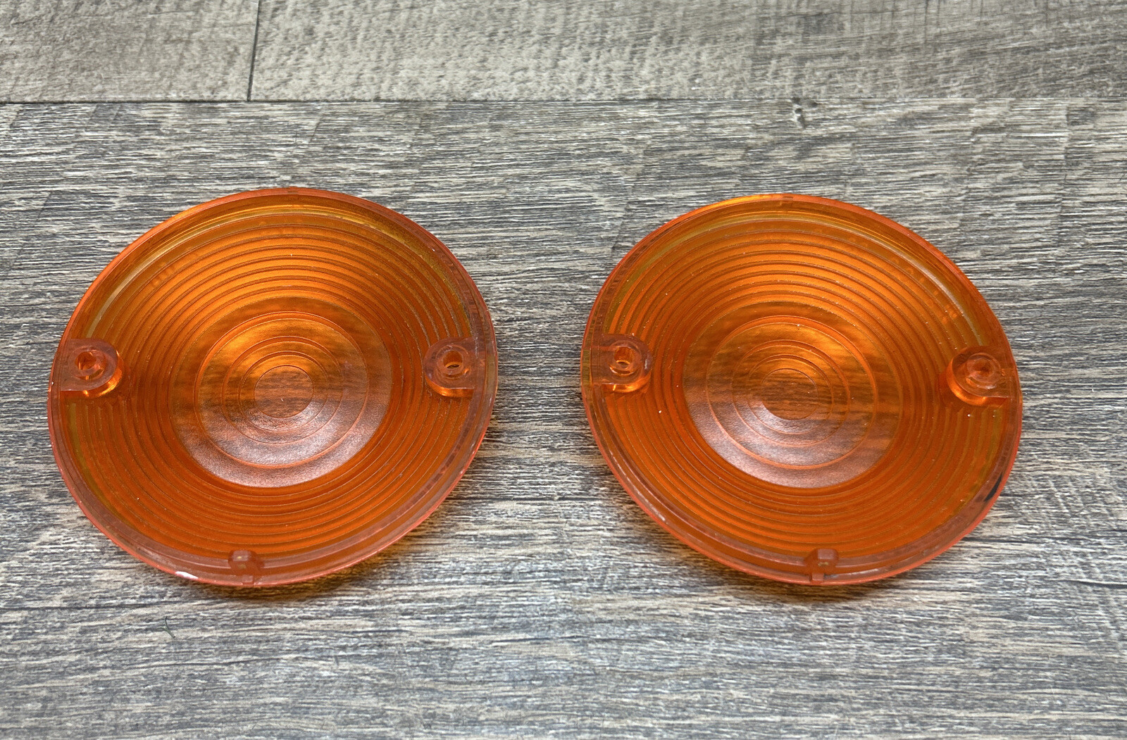 Two Genuine Harley-Davidson Amber Light Cover Lenses SAE DP 85 Dot for ...
