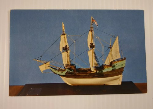 Susan Constant Ship Mariners Museum Postcard Jamestown VA Settlers ...