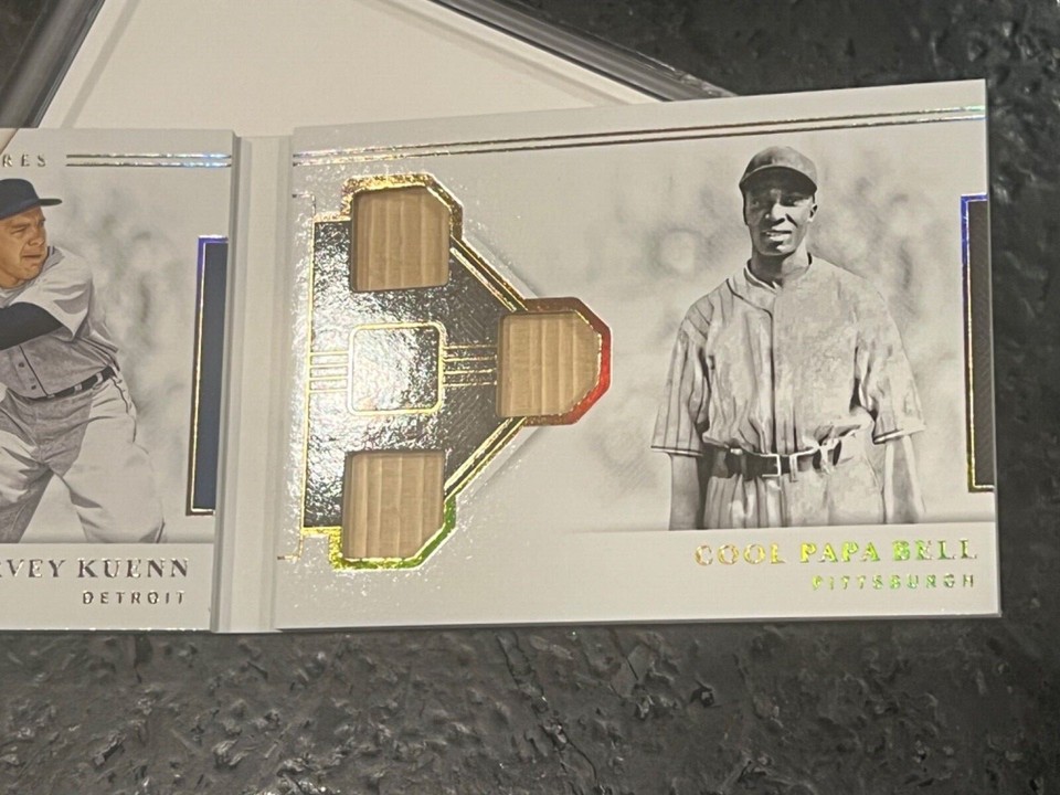 2020 National Treasures Triple Legends /49 Game-Used Relics - Tri-Fold ...