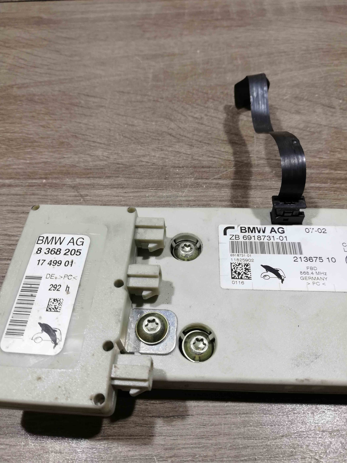 BMW Antenna Module Radio Booster Amplifier Trap 8368205 6918731 01 | eBay