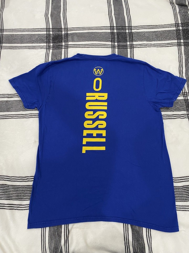 Fanatics Golden State Warriors D'angelo Russell #0 T-Shirt Mens Medium ...