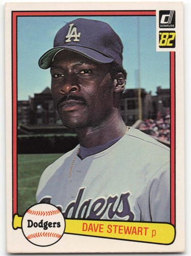 1982 Donruss #410 Dave Stewart [EX] RC [Base Set Baseball Card] | eBay