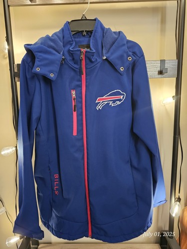 Buffalo Bills Men's Blue Soft Shell Jacket 3 Layer NFL Coat Large | eBay