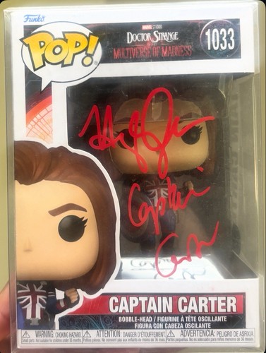 Captain Carter Funko Pop Signed SWAU | eBay