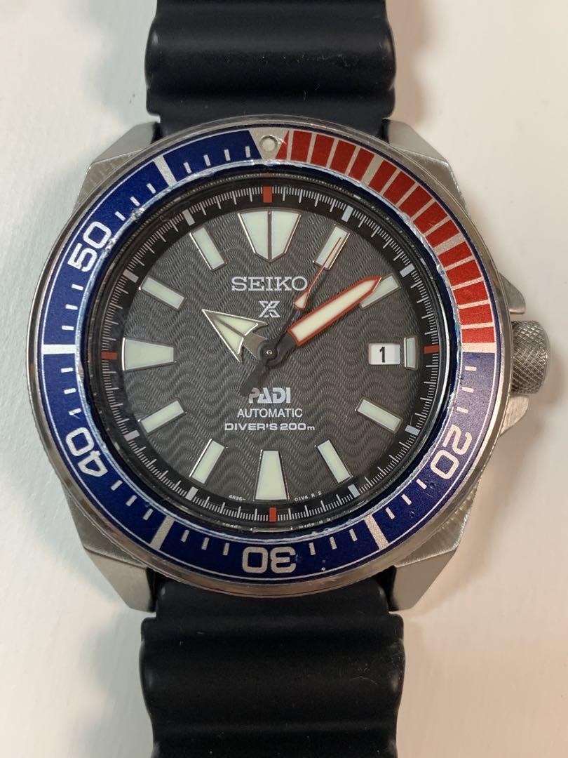 Seiko Prospex Samurai PADI Collab Dive Watch 42mm Use… - Gem