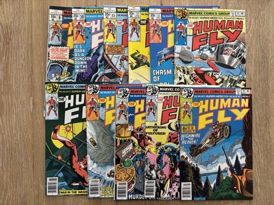 Bronze Age Marvel Lot 11 Comics the Human Fly 9 10 11 12 13 14 15 16 17 ...