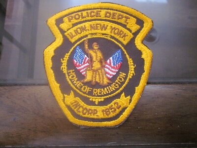 ILION NY N.Y. NEW YORK POLICE DEPT PATCH | eBay
