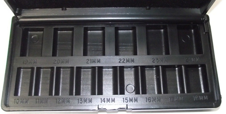 Apex Metric Socket Storage Case CASE ONLY NO TOOLS 9270110 15 Spaces | eBay
