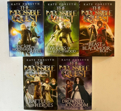 Kate Forsyth Lot of 5 Impossible Quest Series | eBay