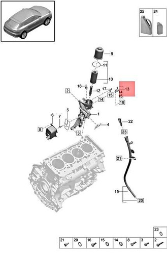 Genuine PORSCHE Macan 95B Control Valve 9A7115243A | eBay