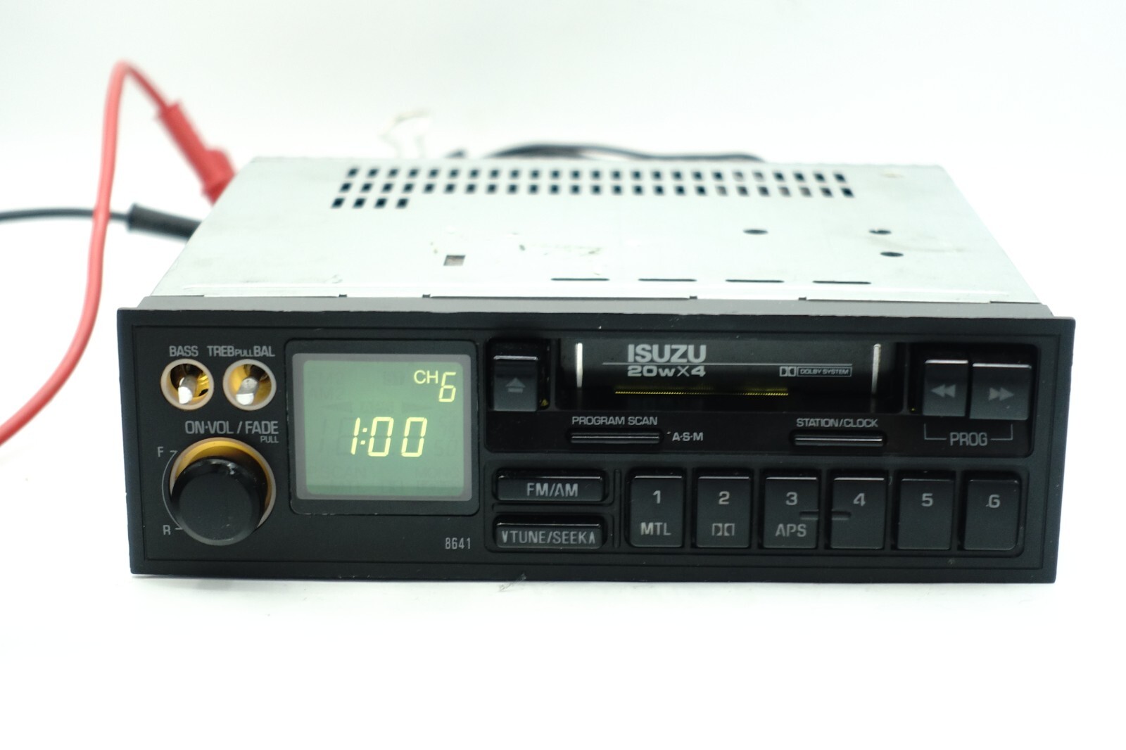 Genuine 1994-2001 Isuzu Rodeo Stereo Single Cassette AM/FM Deck CE ...