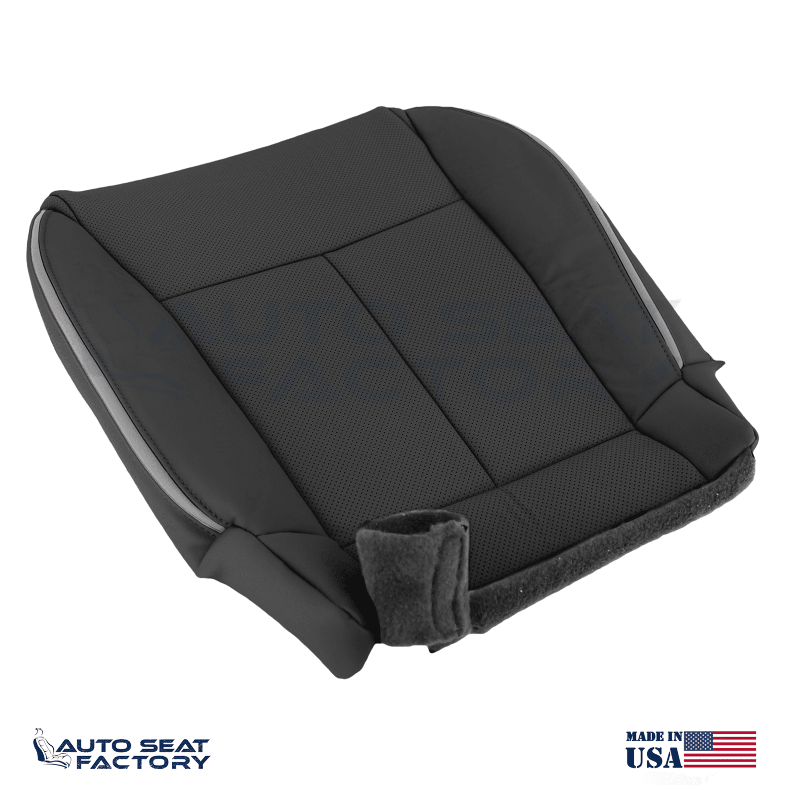 2006 -2010 Fits Infiniti M45 M35 Driver Top & Bottom Black VL Seat ...