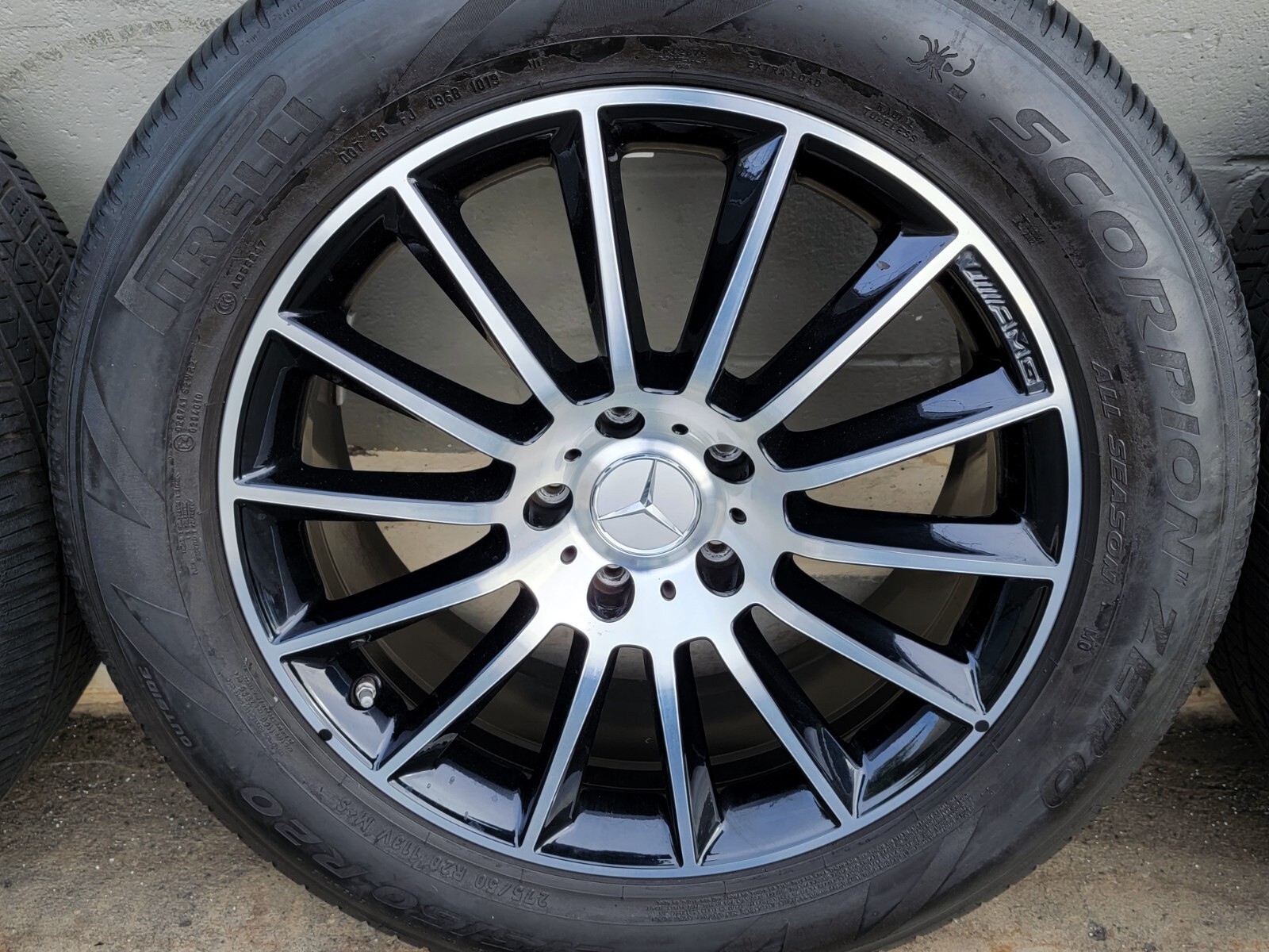 20" Mercedes G550 AMG G500 G55 black silver OEM factory wheels rims | eBay