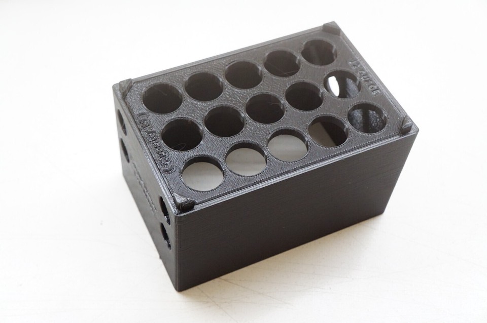 AmmoBlox Ammo Can Bullet Storage Solution 9mm, 22, .38, 40 caliber, 12 ...