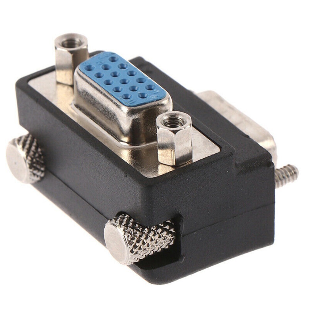 Male To Female Converter Adapter 15 Pin VGA SVGA Adapter Extension ...