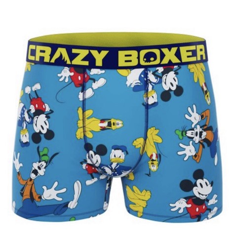 Crazy Boxer Disney Friends Mickey Mouse, Goofy, Donald Duck & Pluto ...