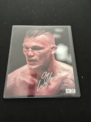 MMA Rising Star AJ Cunningham Signed 8x10 Photo Autographed UFC COA | eBay