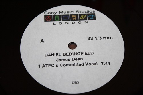 Daniel Bedingfield - ACETATE rare /James Dean double sided 12" | eBay
