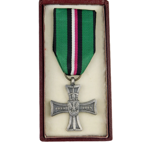 2517 WW2 POLISH CROSS OF THE NSZ NATIONAL ARMED ACTION POLAND | eBay