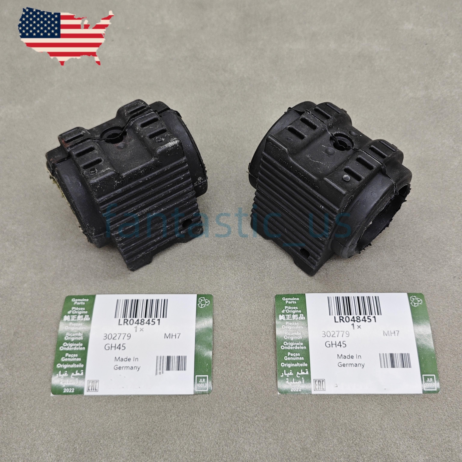 New SWAY BAR BUSHING LH + RH FOR LAND ROVER RANGE ROVER SPORT LR048451 ...