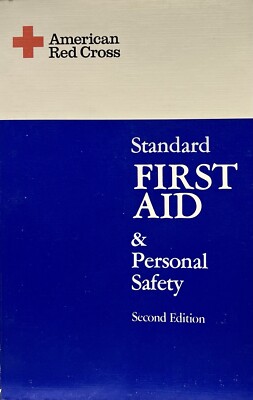 American Red Cross Standard First Aid & Personal Safety - Vintage 1979 ...