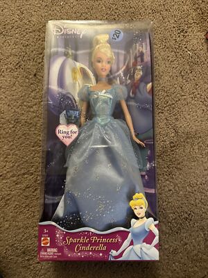 Mattel Disney SPARKLE PRINCESS CINDERELLA New In Box Barbie Style | eBay