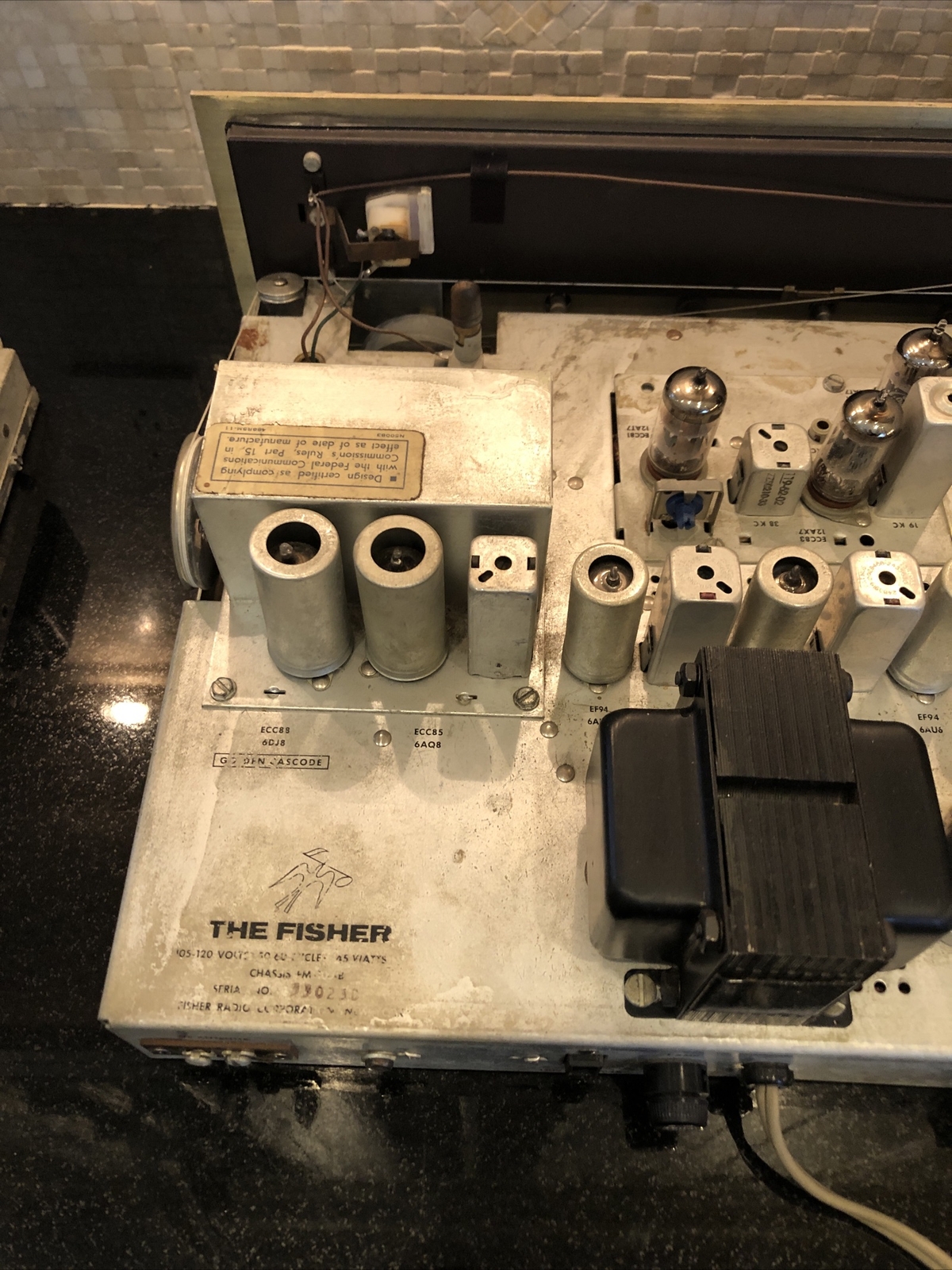 The Fisher Model FM- 100-B FM Tube Stereo Tuner for sale online | eBay